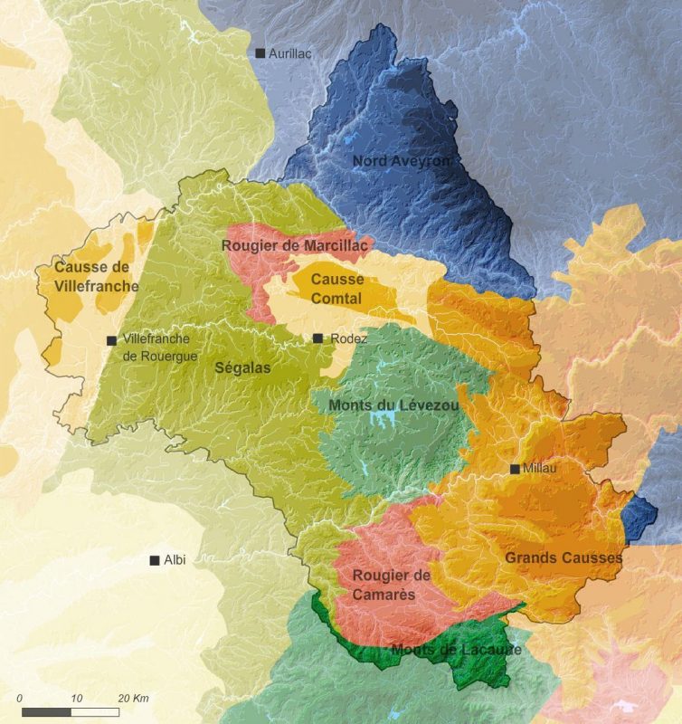 Des entités paysagères : un outil – Paysages de l'Aveyron